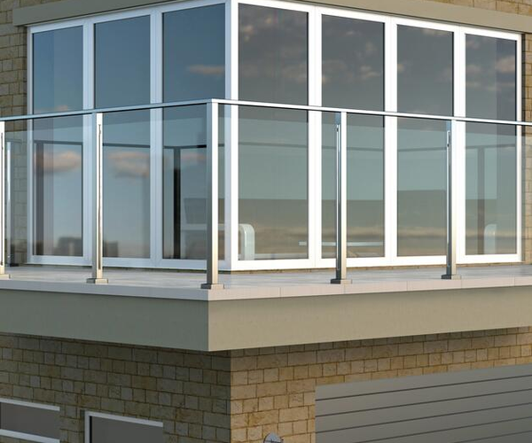 SMOOTH AR Modular Glass Balustrade System | Gladwell Glass