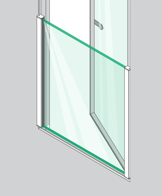 The Minimalist Juliet Balcony - Easy Glass View | Gladwell Glass