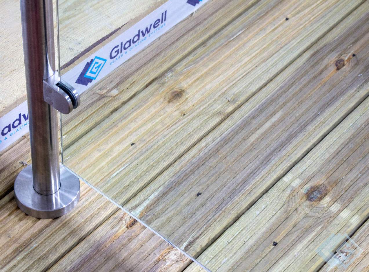10mm Glass Balustrade Panels Toughened & Post System