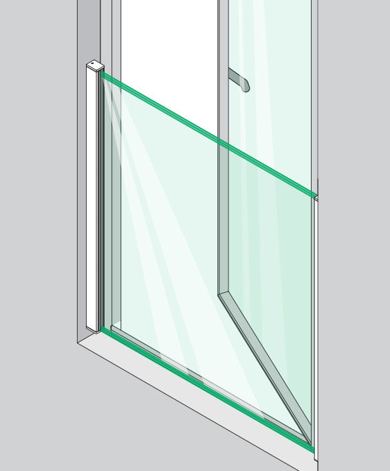 The Minimalist Juliet Balcony - Easy Glass View | Gladwell Glass