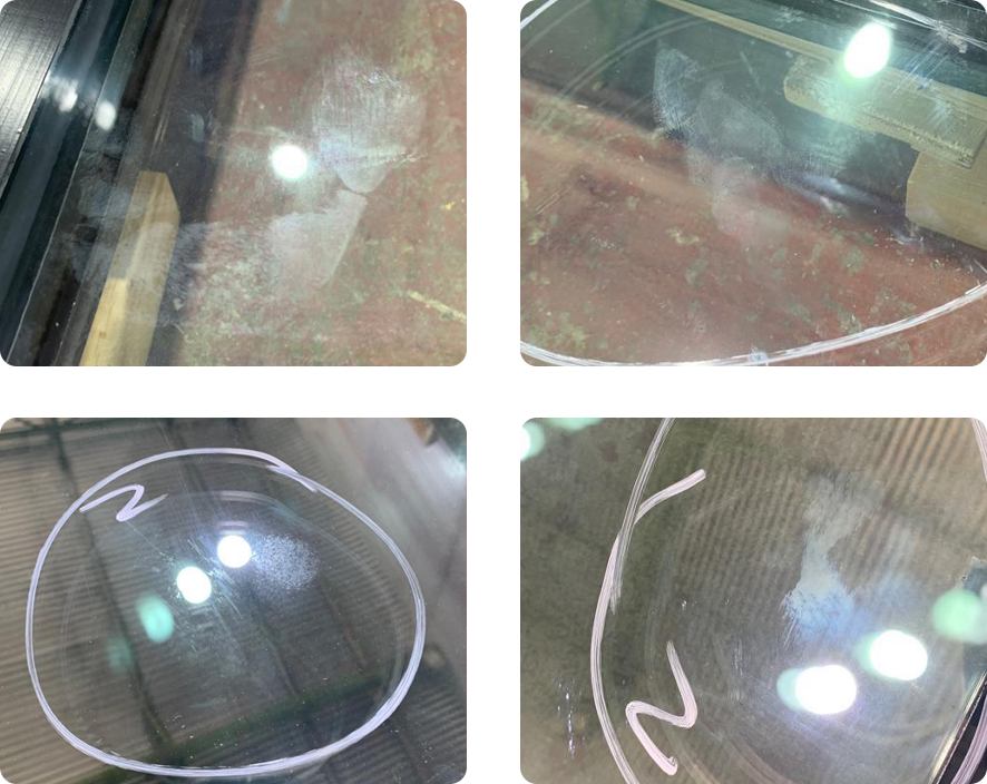 [CLEARANCE | Cosmetic Defect | Glass Marking] 1500mm x 3000mm Laminated ...