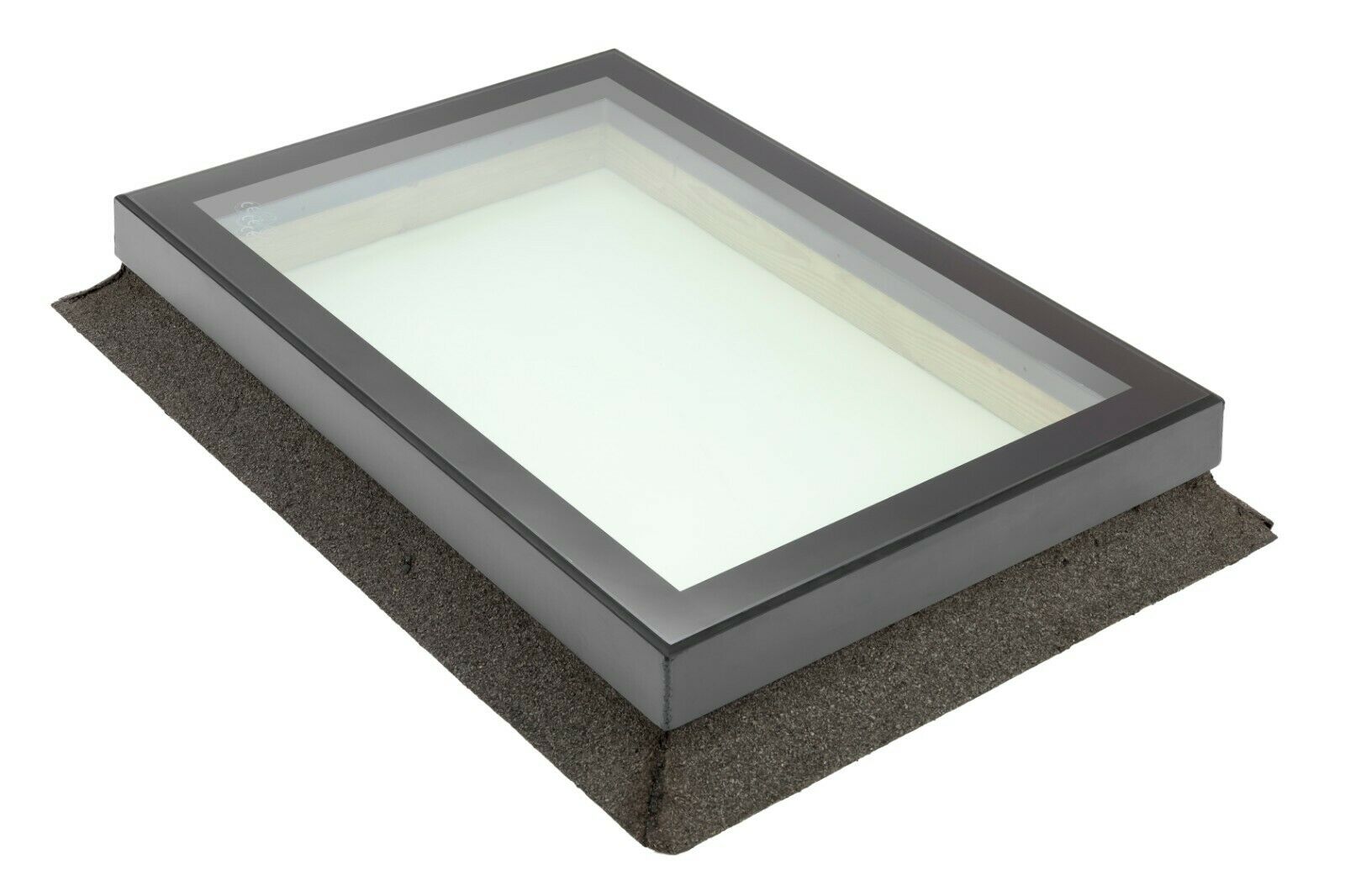 Framed Aluminium Skylight Triple Glazed Roof Window Laminated Glass